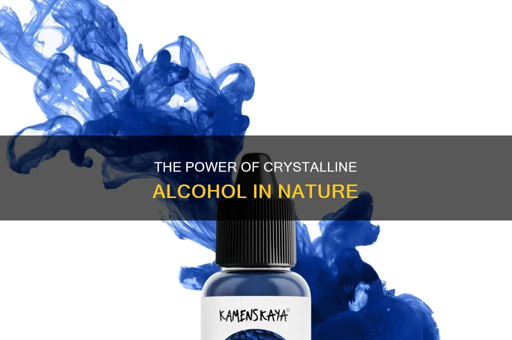 The Power Of Crystalline Alcohol In Nature | CyAlcohol