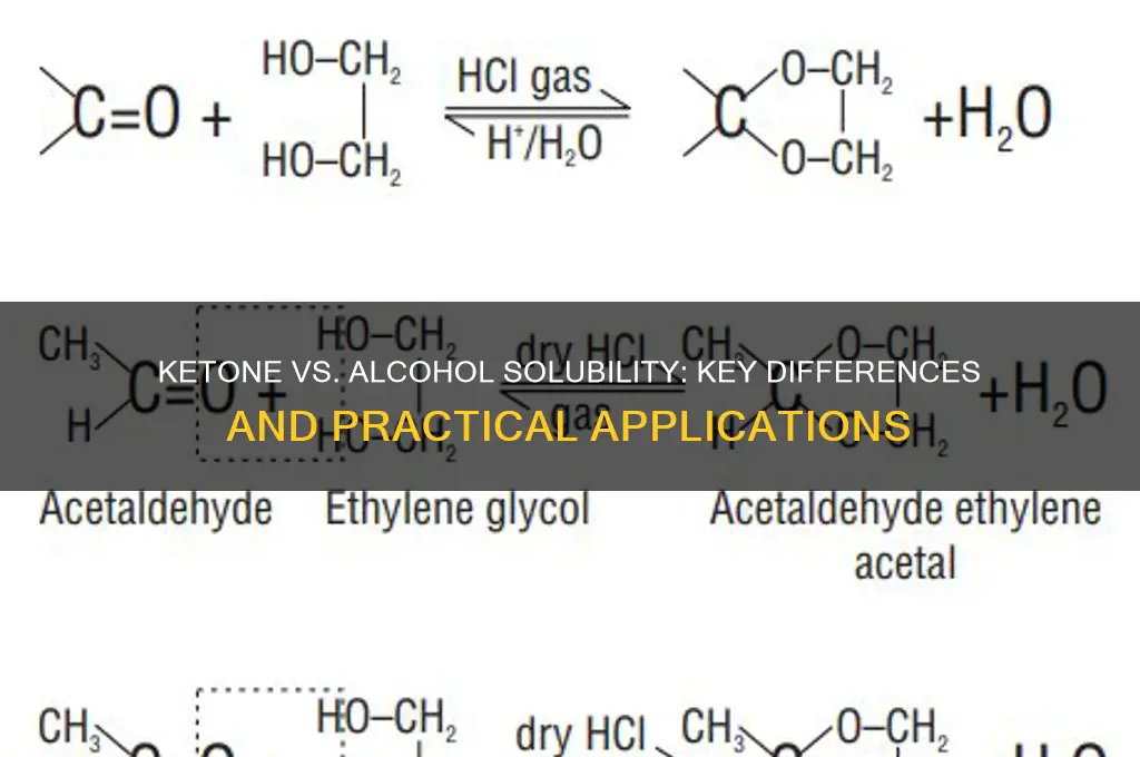 Ketone Vs. Alcohol Solubility: Key Differences And Practical ...