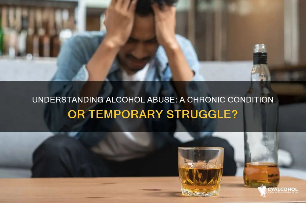 Understanding Alcohol Abuse: A Chronic Condition Or Temporary Struggle ...
