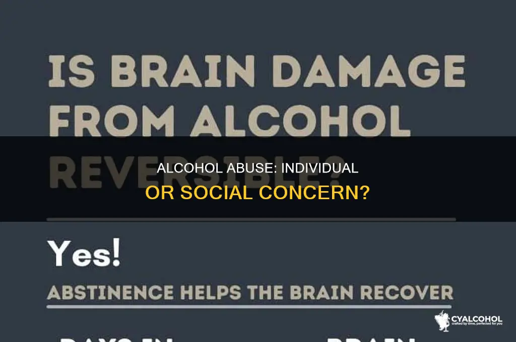 Alcohol Abuse: Individual Or Social Concern? | CyAlcohol