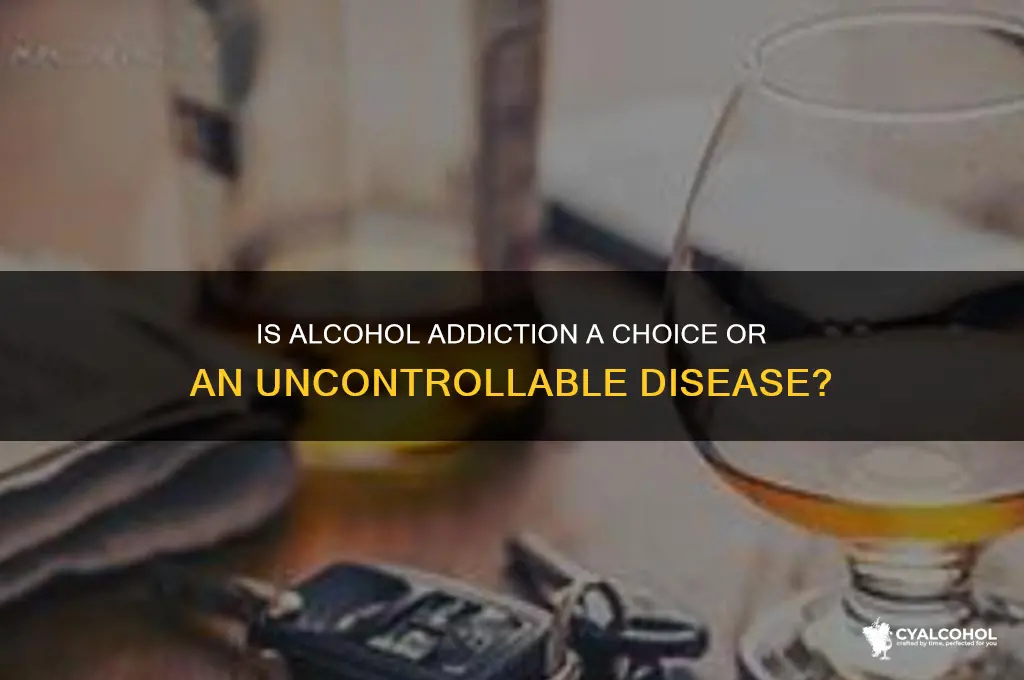Is Alcohol Addiction A Choice Or An Uncontrollable Disease? | CyAlcohol
