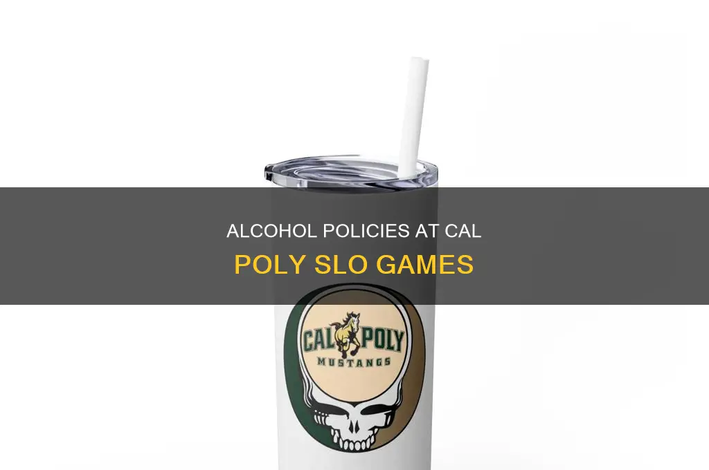 Alcohol Policies At Cal Poly Slo Games | CyAlcohol
