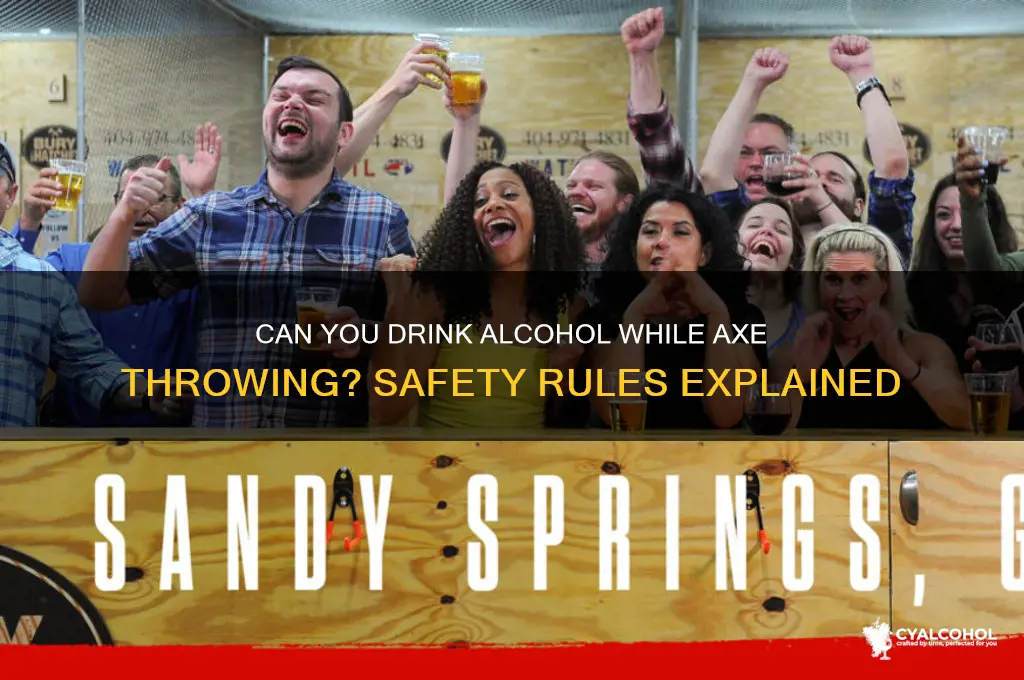 Can You Drink Alcohol While Axe Throwing? Safety Rules Explained ...
