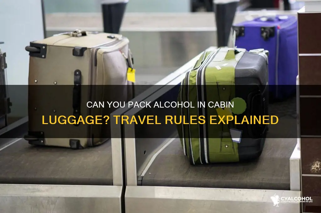 Can You Pack Alcohol In Cabin Luggage? Travel Rules Explained | CyAlcohol