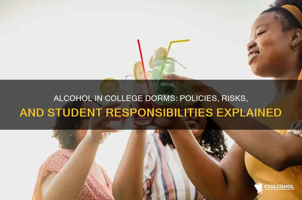Alcohol In College Dorms: Policies, Risks, And Student Responsibilities ...