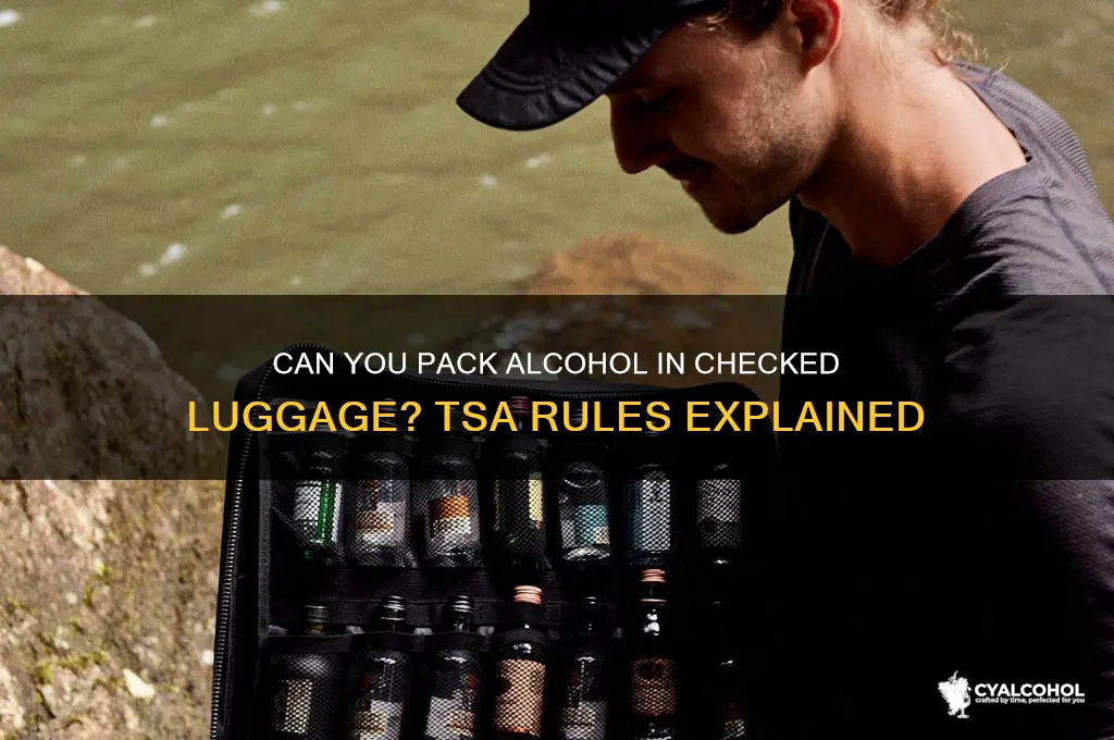 Can You Pack Alcohol In Checked Luggage? Tsa Rules Explained | CyAlcohol