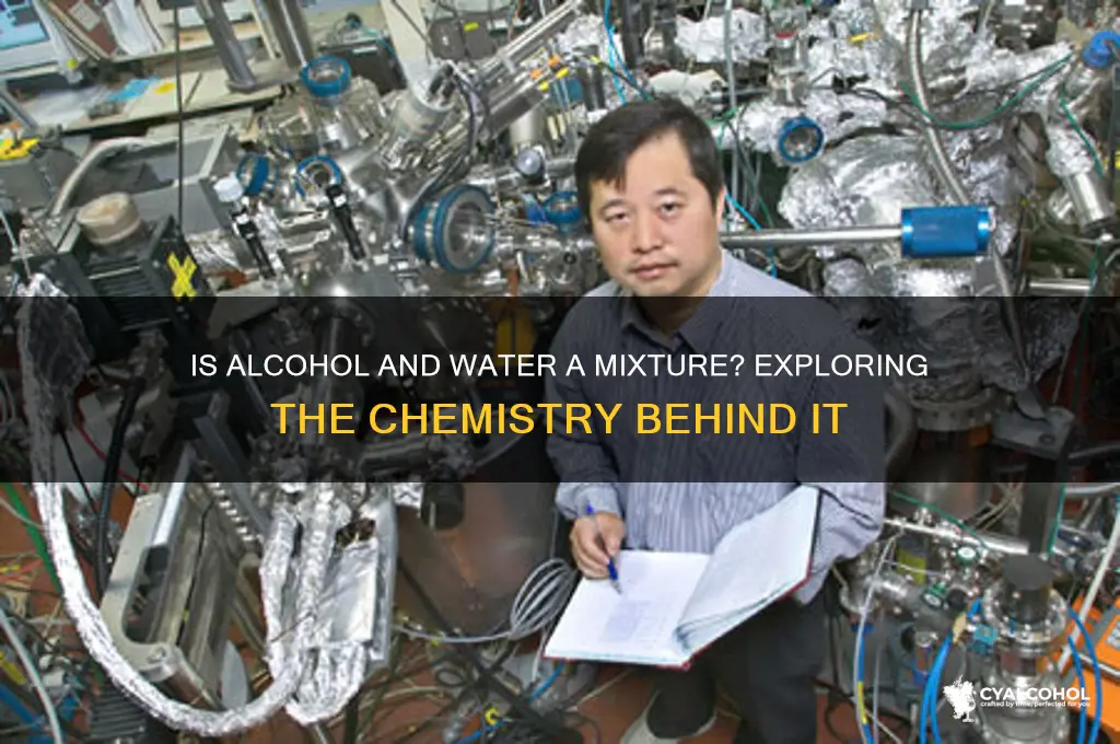Is Alcohol And Water A Mixture? Exploring The Chemistry Behind It ...