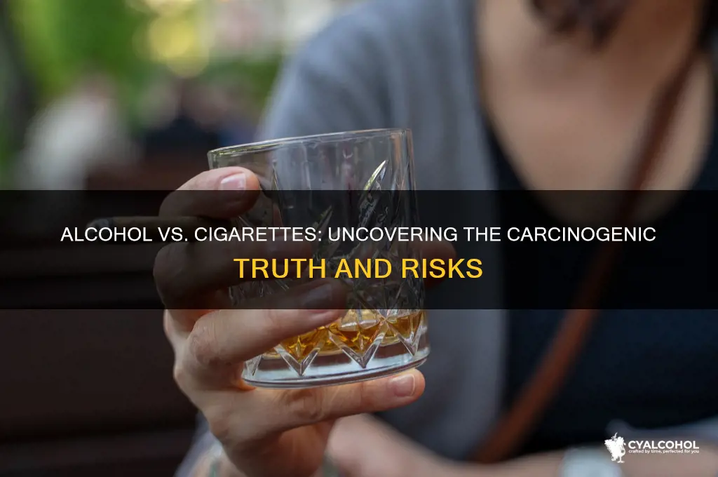 Alcohol Vs. Cigarettes: Uncovering The Carcinogenic Truth And Risks ...