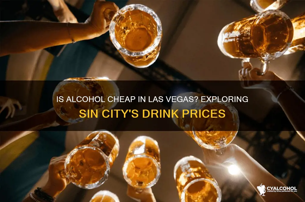 Is Alcohol Cheap In Las Vegas? Exploring Sin City's Drink Prices ...
