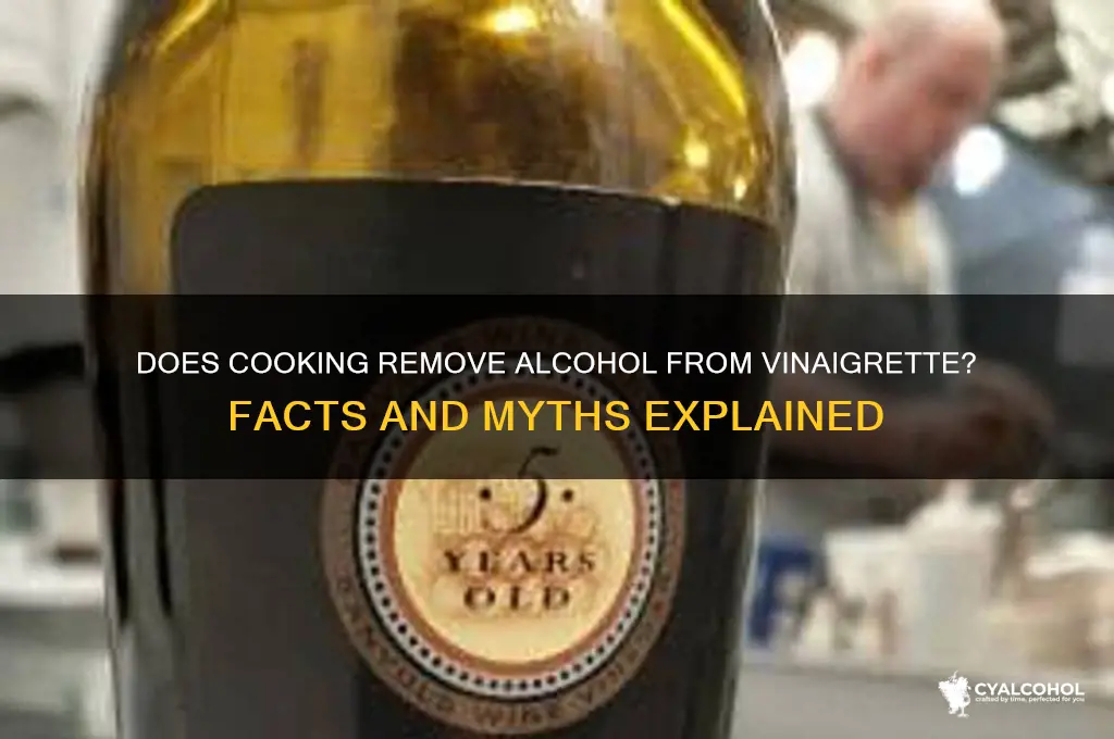 Does Cooking Remove Alcohol From Vinaigrette? Facts And Myths Explained ...