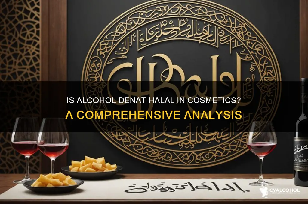 Is Alcohol Denat Halal In Cosmetics? A Comprehensive Analysis | CyAlcohol