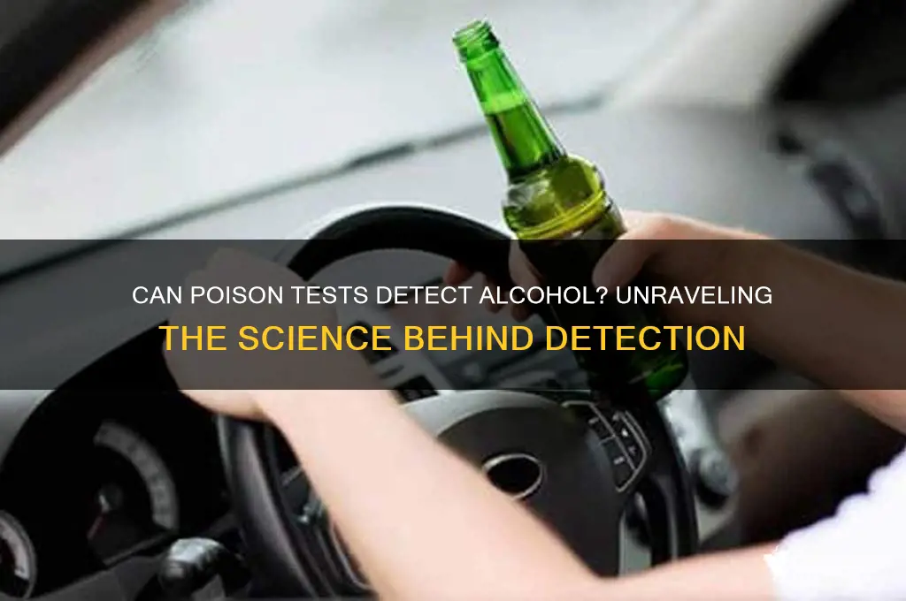 Can Poison Tests Detect Alcohol? Unraveling The Science Behind ...