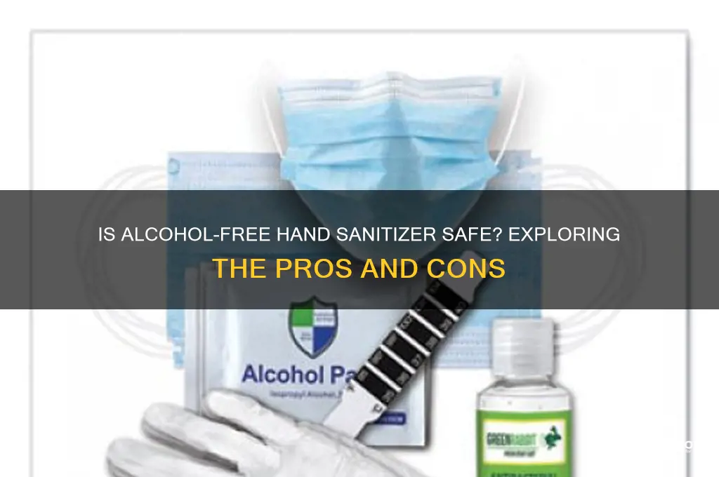 Is Alcohol-Free Hand Sanitizer Safe? Exploring The Pros And Cons ...