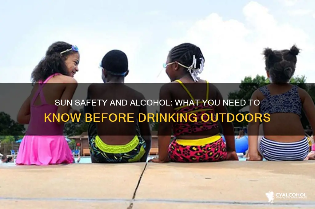 Sun Safety And Alcohol: What You Need To Know Before Drinking Outdoors ...