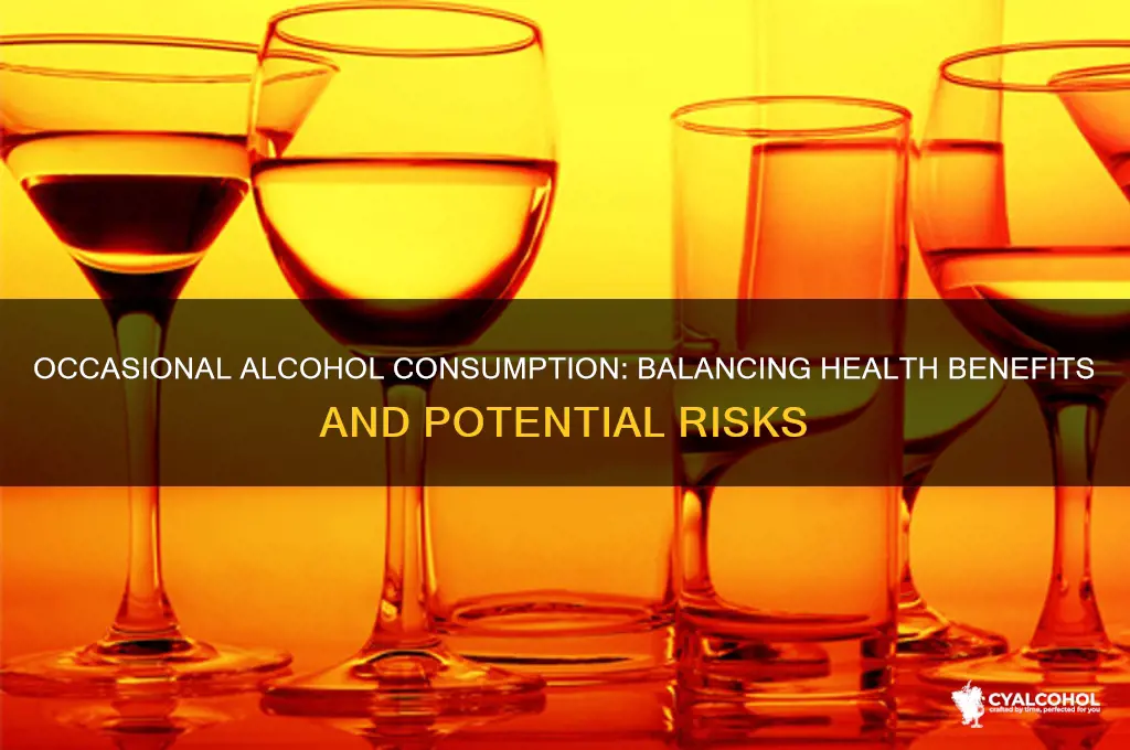 Occasional Alcohol Consumption: Balancing Health Benefits And Potential ...