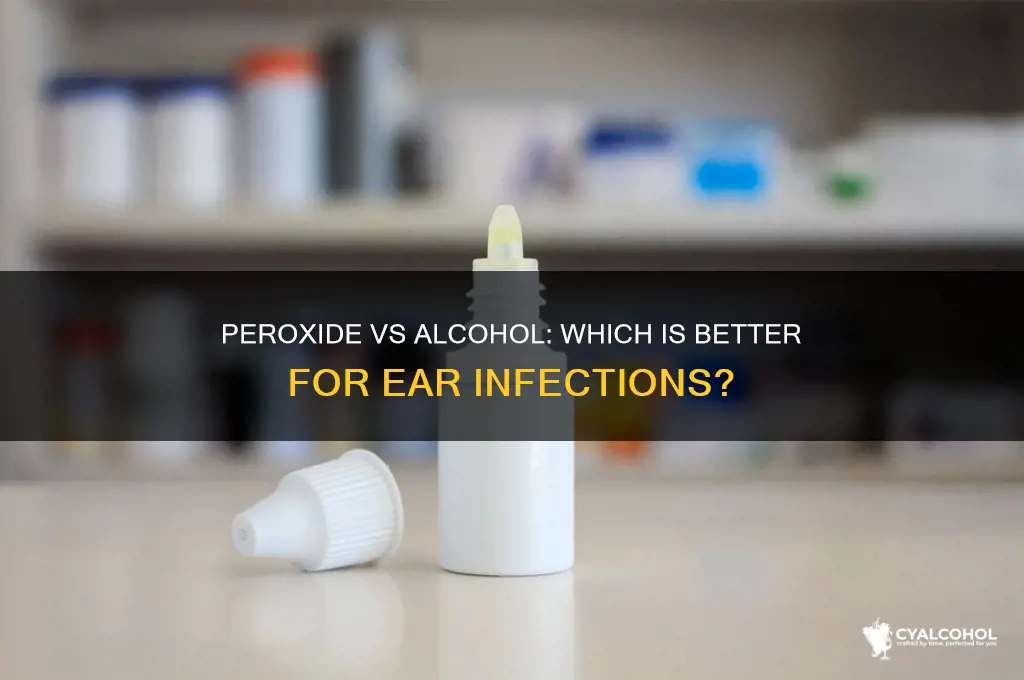 Peroxide Vs Alcohol: Which Is Better For Ear Infections? | CyAlcohol