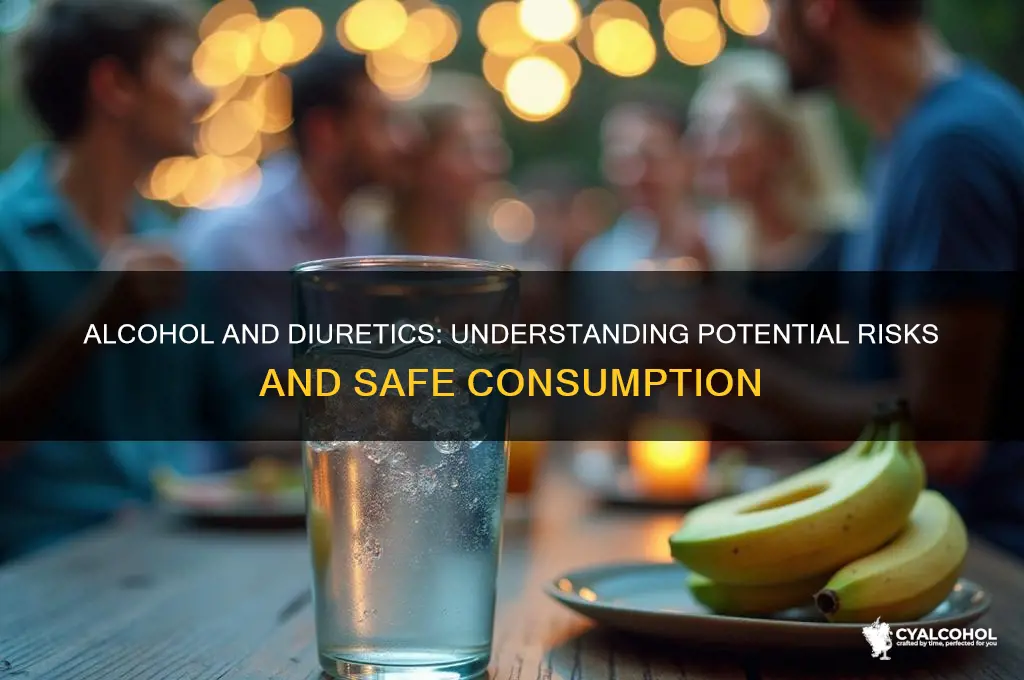 Alcohol And Diuretics: Understanding Potential Risks And Safe ...