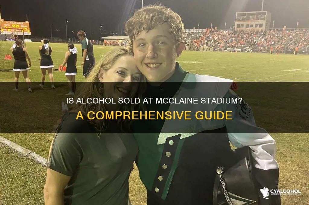 Is Alcohol Sold At Mcclaine Stadium? A Comprehensive Guide | CyAlcohol