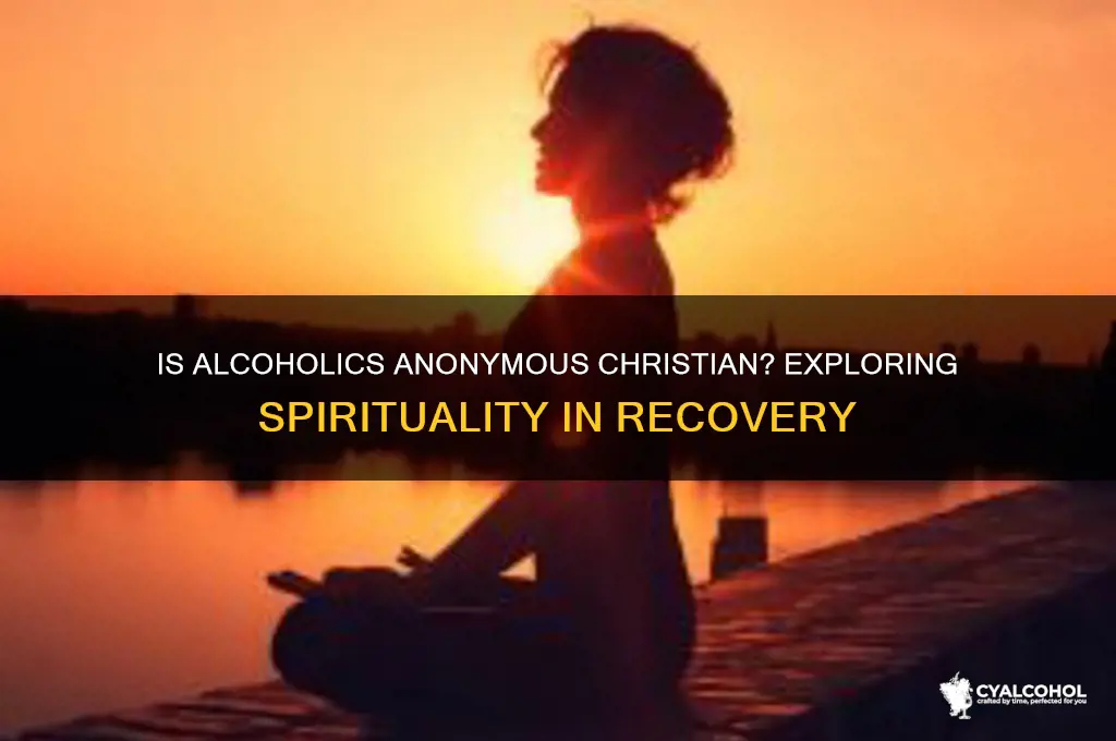Is Alcoholics Anonymous Christian? Exploring Spirituality In Recovery ...