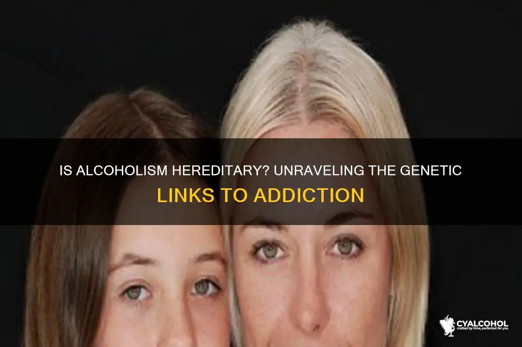 Is Alcoholism Hereditary? Unraveling The Genetic Links To Addiction ...
