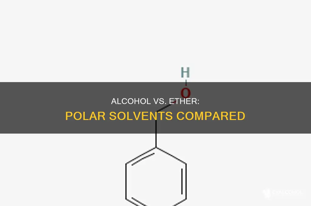 Alcohol Vs. Ether: Polar Solvents Compared | CyAlcohol