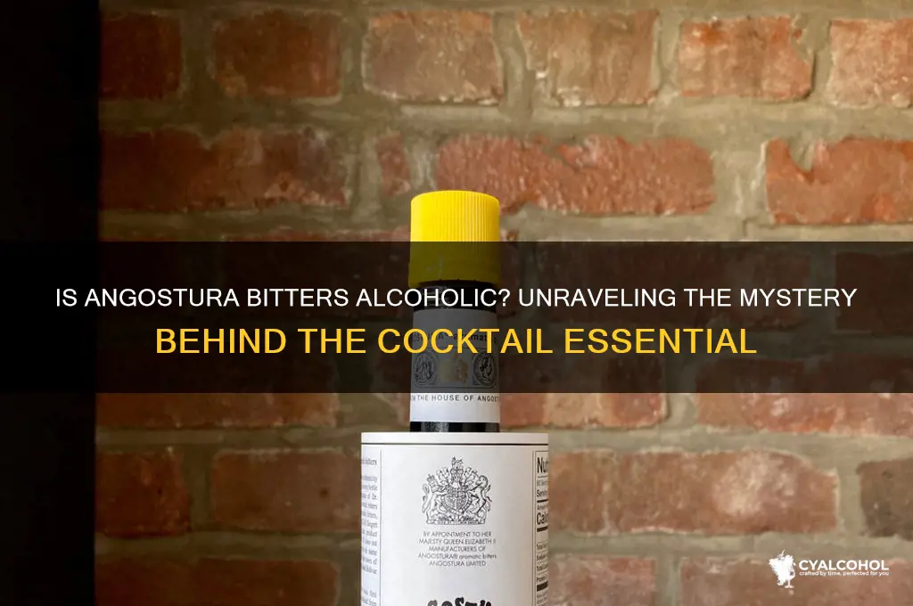 Is Angostura Bitters Alcoholic? Unraveling The Mystery Behind The ...