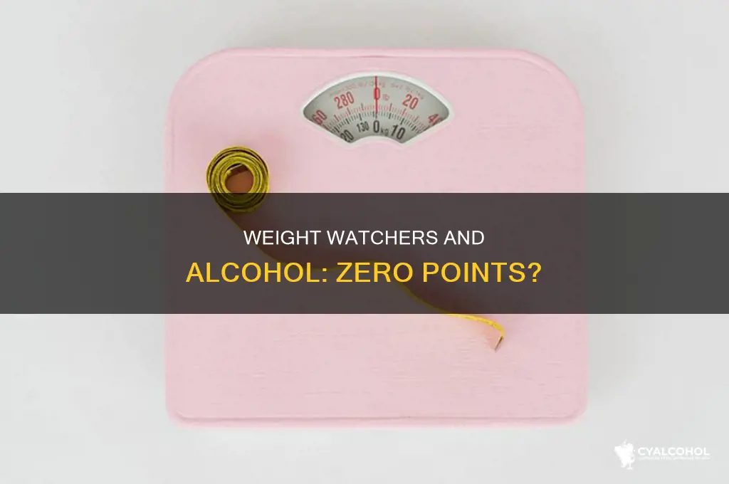 Weight Watchers And Alcohol: Zero Points? | CyAlcohol