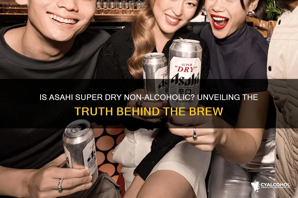 Is Asahi Super Dry Non-Alcoholic? Unveiling The Truth Behind The Brew ...
