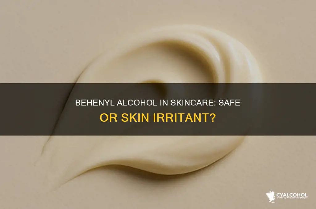 Behenyl Alcohol In Skincare: Safe Or Skin Irritant? | CyAlcohol