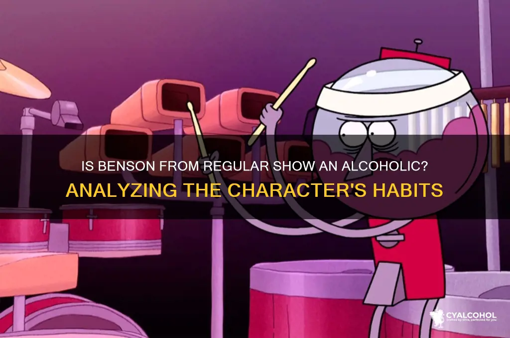 Is Benson From Regular Show An Alcoholic? Analyzing The Character's ...
