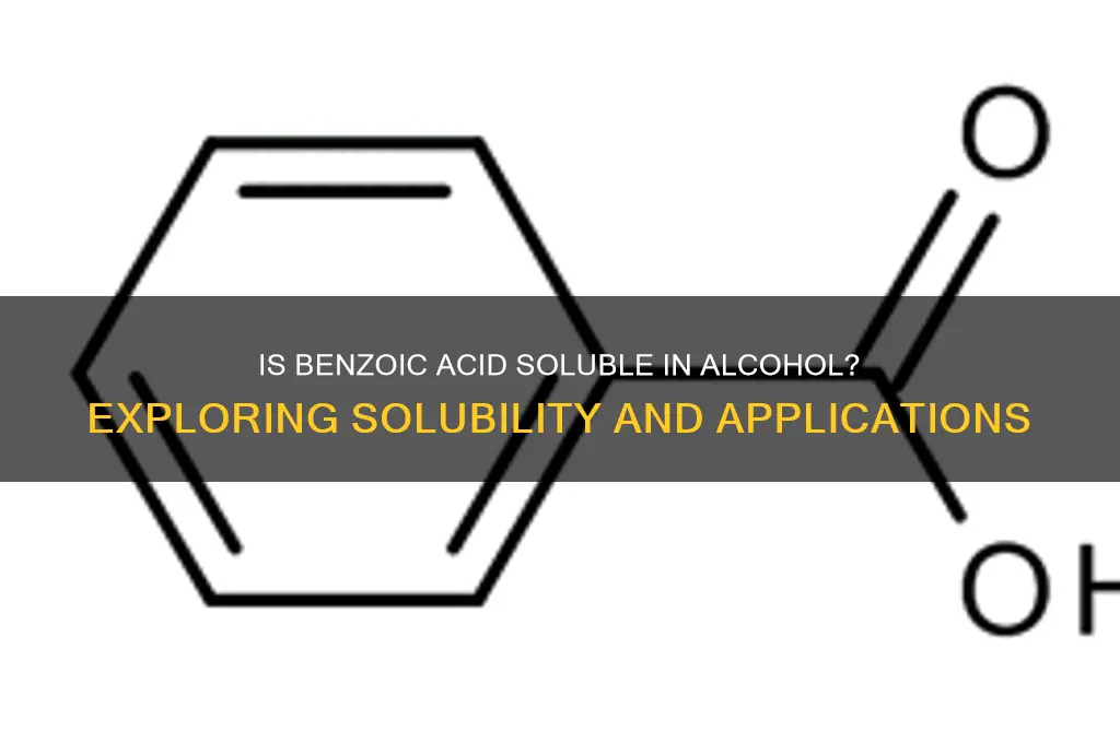 Is Benzoic Acid Soluble In Alcohol? Exploring Solubility And ...