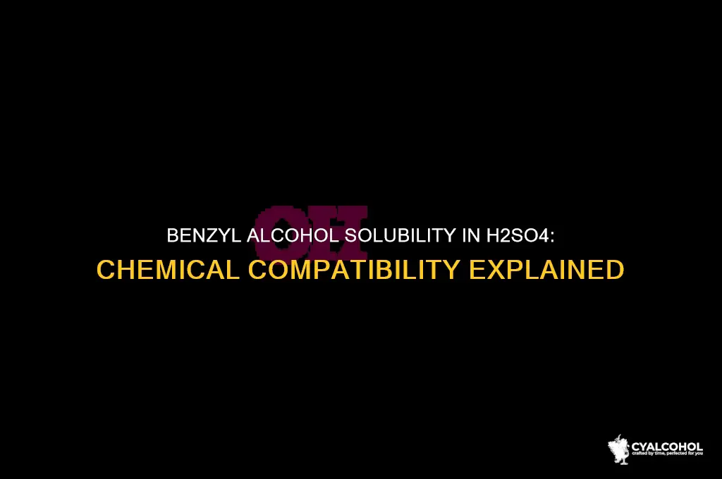 Benzyl Alcohol Solubility In H2so4: Chemical Compatibility Explained ...