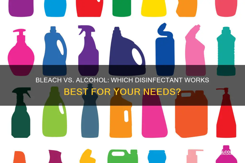 Bleach Vs. Alcohol: Which Disinfectant Works Best For Your Needs ...