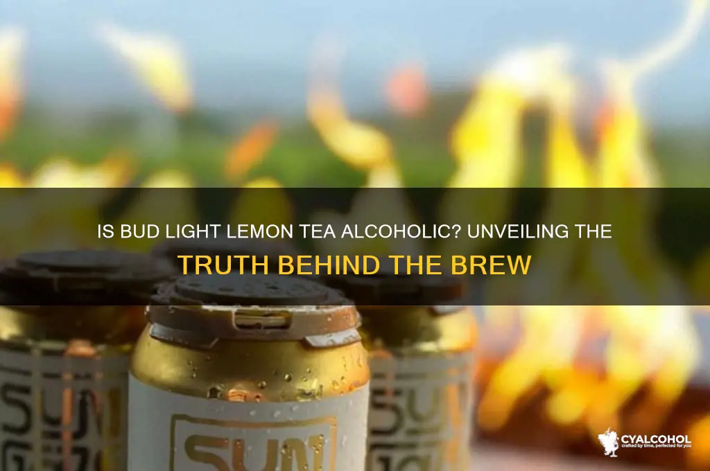 Is Bud Light Lemon Tea Alcoholic? Unveiling The Truth Behind The Brew ...