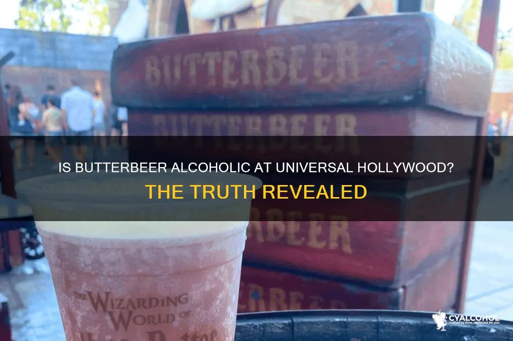 Is Butterbeer Alcoholic At Universal Hollywood? The Truth Revealed ...