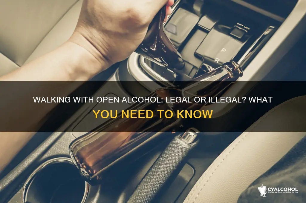 Walking With Open Alcohol: Legal Or Illegal? What You Need To Know ...
