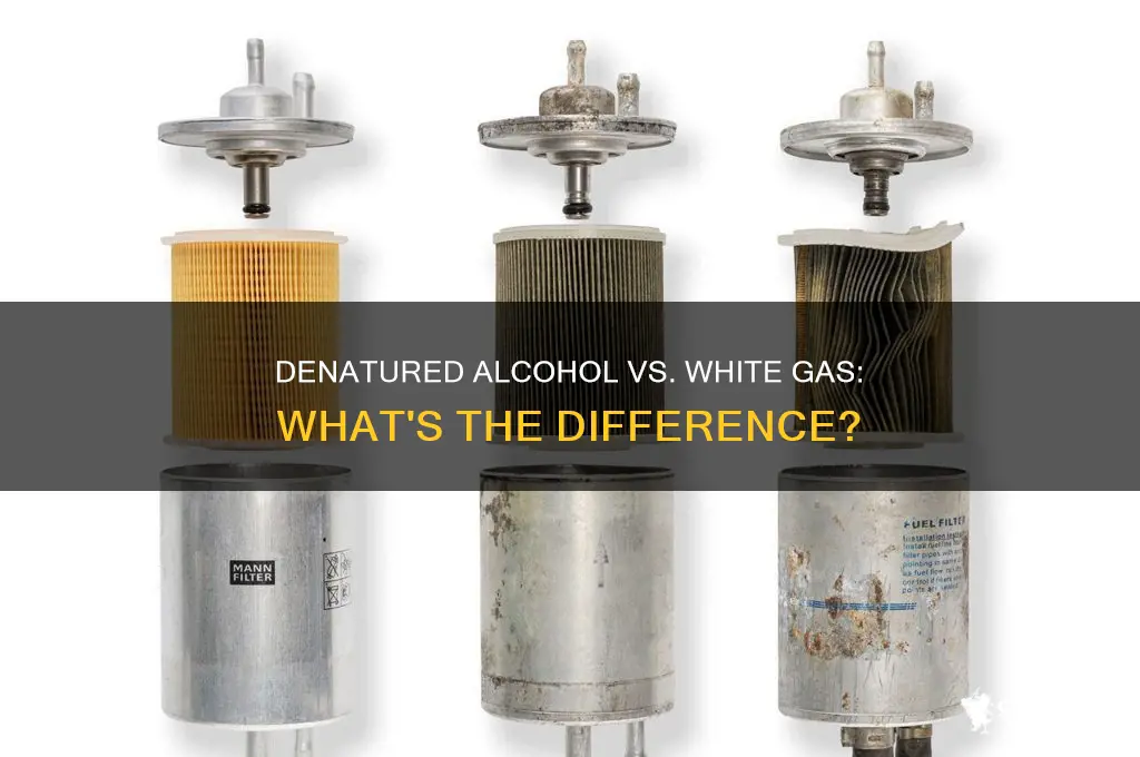 Denatured Alcohol Vs. White Gas: What's The Difference? | CyAlcohol