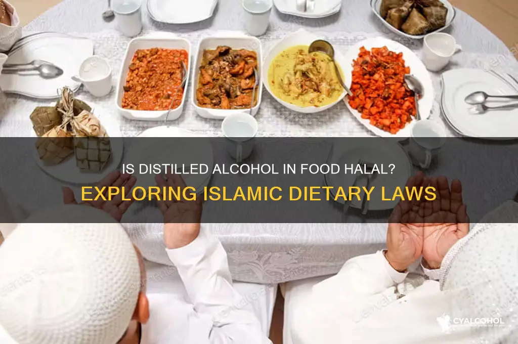 Is Distilled Alcohol In Food Halal? Exploring Islamic Dietary Laws ...