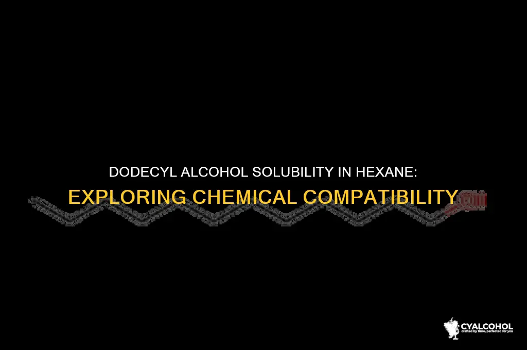 Dodecyl Alcohol Solubility In Hexane: Exploring Chemical Compatibility ...