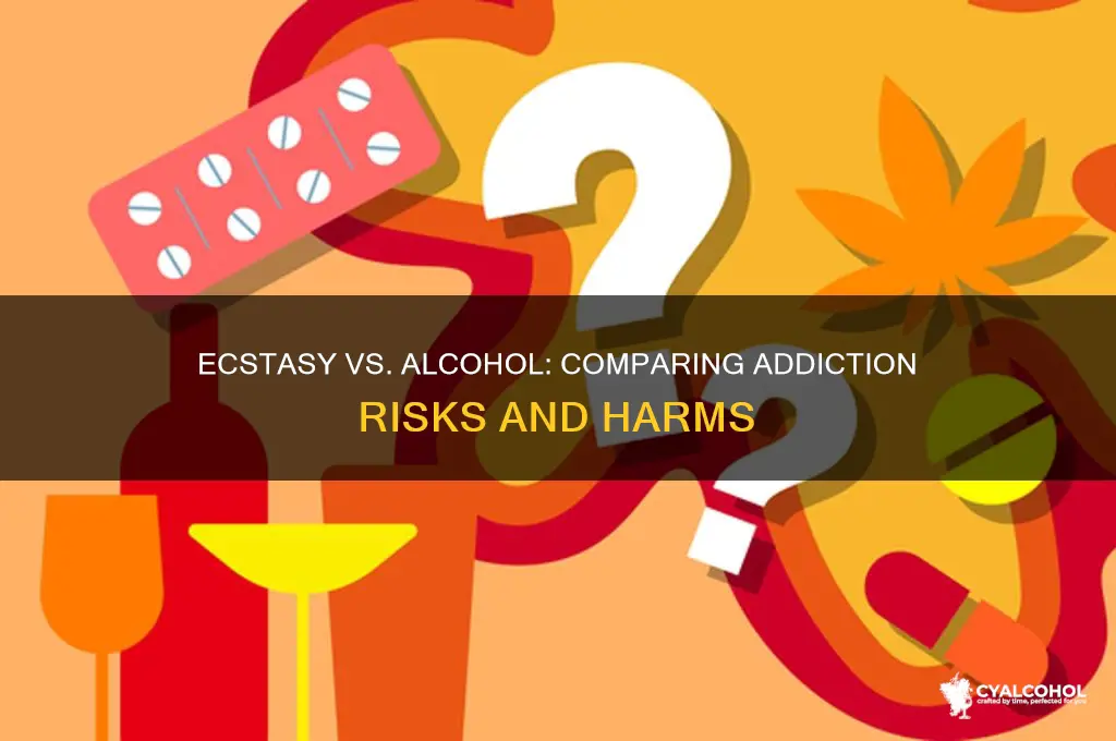 Ecstasy Vs. Alcohol: Comparing Addiction Risks And Harms | CyAlcohol