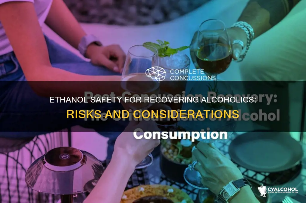 Ethanol Safety For Recovering Alcoholics: Risks And Considerations ...