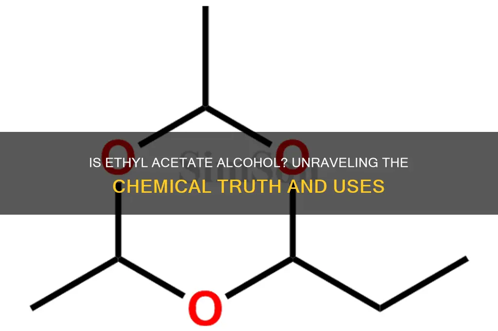 Is Ethyl Acetate Alcohol? Unraveling The Chemical Truth And Uses ...