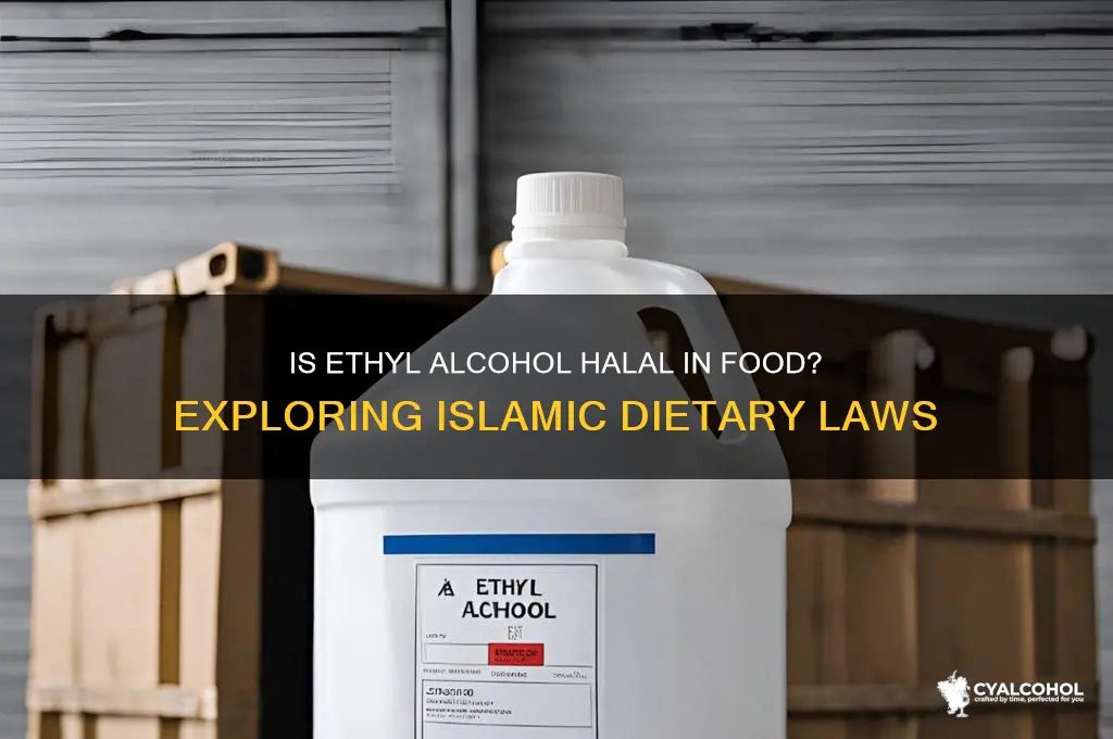 Is Ethyl Alcohol Halal In Food? Exploring Islamic Dietary Laws | CyAlcohol