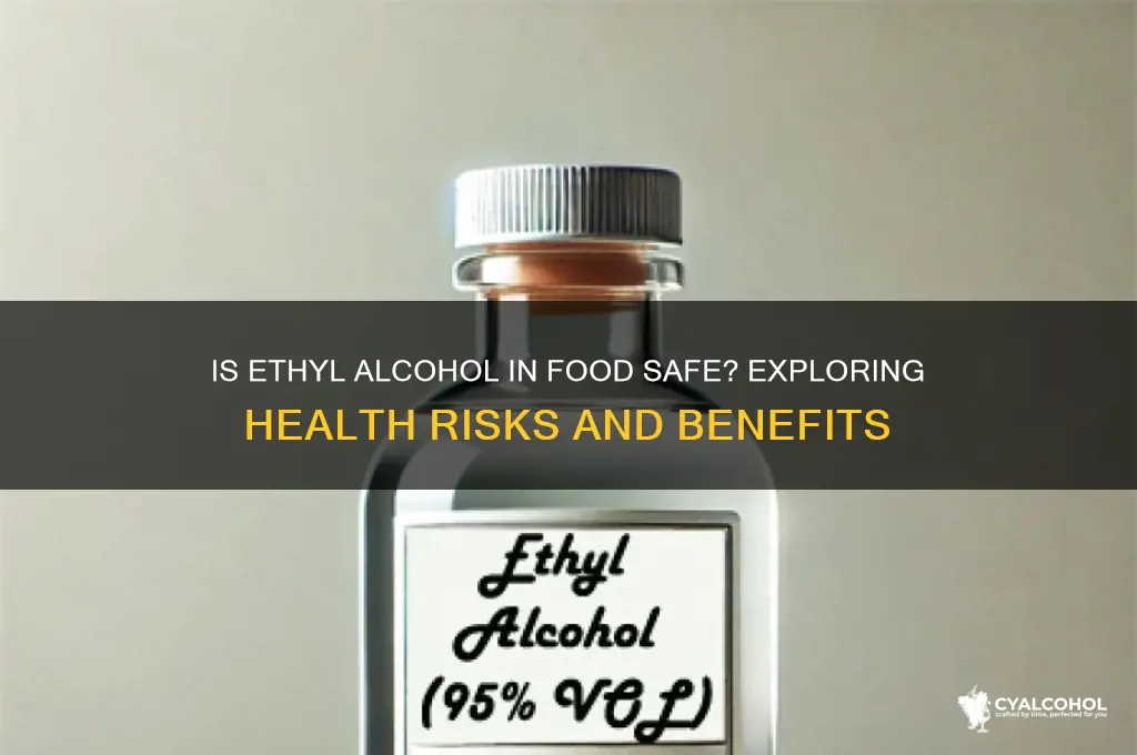 Is Ethyl Alcohol In Food Safe? Exploring Health Risks And Benefits ...