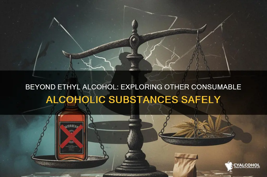 Beyond Ethyl Alcohol: Exploring Other Consumable Alcoholic Substances ...