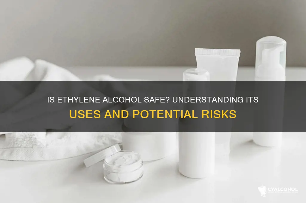 Is Ethylene Alcohol Safe? Understanding Its Uses And Potential Risks ...