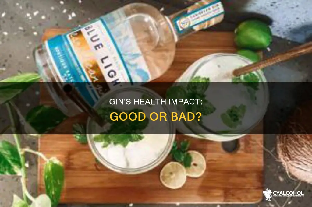 Gin's Health Impact: Good Or Bad? | CyAlcohol