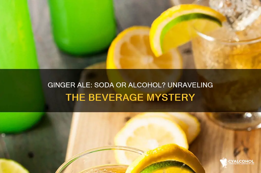 Ginger Ale: Soda Or Alcohol? Unraveling The Beverage Mystery | CyAlcohol
