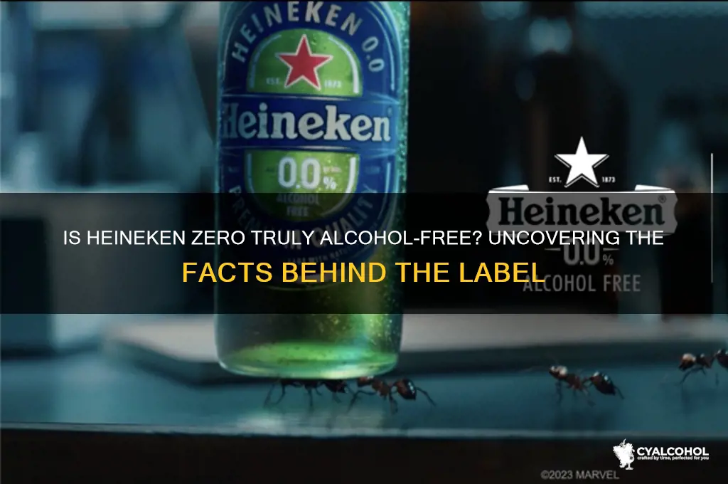 Is Heineken Zero Truly Alcohol-Free? Uncovering The Facts Behind The ...