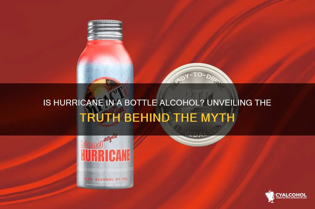 Is Hurricane In A Bottle Alcohol? Unveiling The Truth Behind The Myth ...